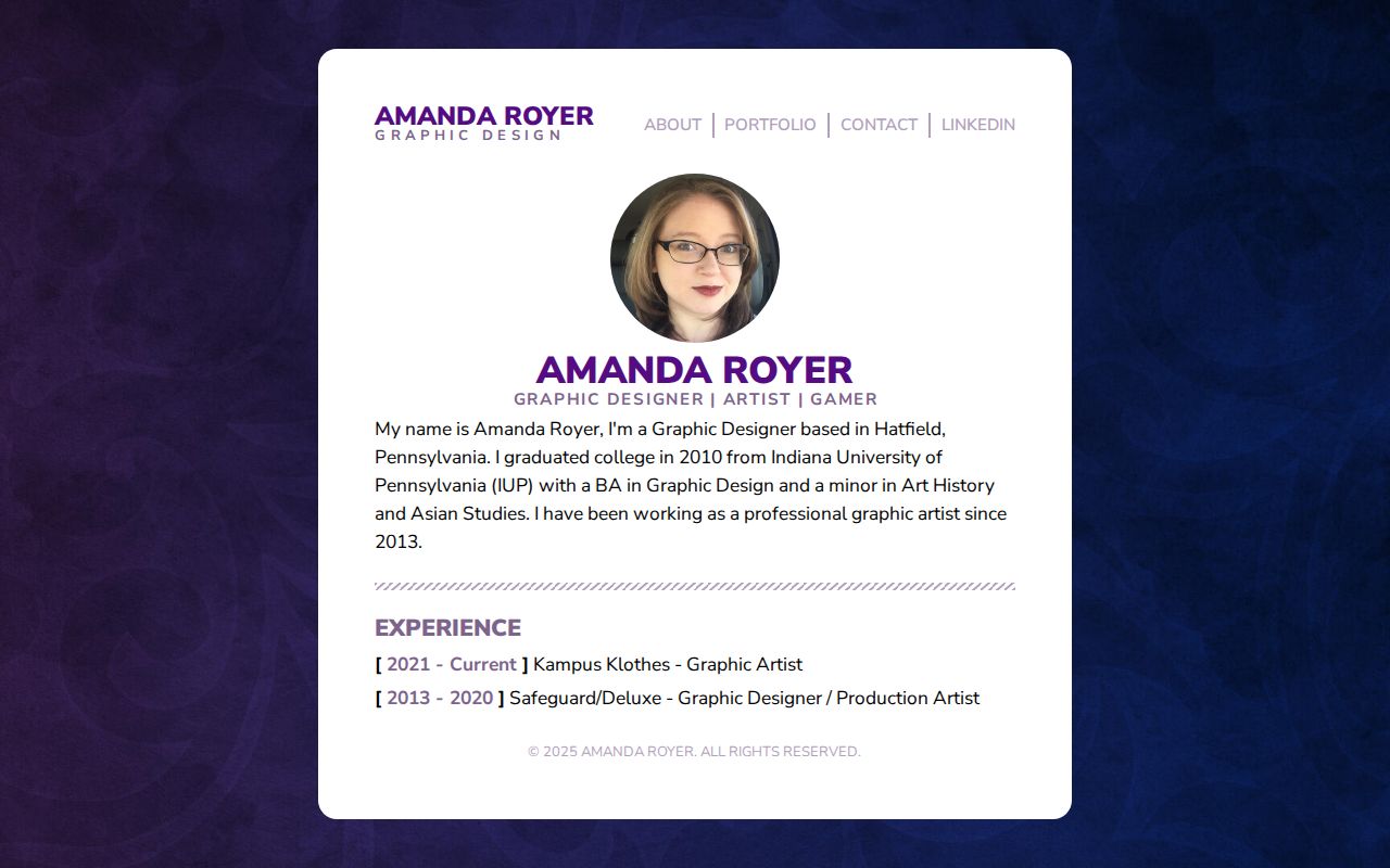 Amanda Royer | Graphic Designer